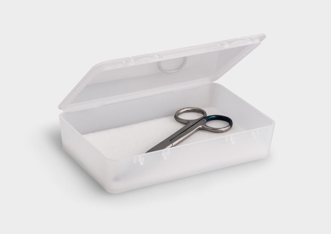 Packaging for knives and scissors - rose plastic